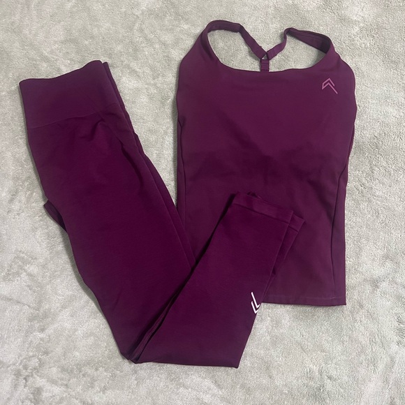 Oner Active | Pants & Jumpsuits | Oner Active Ripe Fig Set | Poshmark